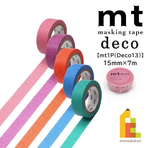 ●テープ本体サイズ/15mm×7m●鮫小紋・桃品番/MT01D463　JAN/4971910259139●鮫小紋・若紫品番/MT01D464　JAN/4971910259146●鮫小紋・赤橙品番/MT01D465　JAN/497191025...