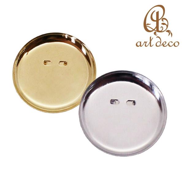 シンプルな円形皿付きブローチブローチ,コサージュ,バッジ,ピン,円形,丸,ゴールド,シルバー,金,銀,アクセサリー,パーツ,アクセサリーパーツ,ハンドメイド,アレンジ,手芸,材料,金具,部品,カラワク,空枠,ミール皿,レジン,アート,飾り,...