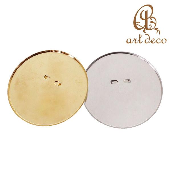 シンプルな円形フチ付きブローチブローチ,コサージュ,バッジ,ピン,円形,丸,ゴールド,シルバー,金,銀,アクセサリー,パーツ,アクセサリーパーツ,ハンドメイド,アレンジ,手芸,材料,金具,部品,カラワク,空枠,ミール皿,レジン,アート,飾り...