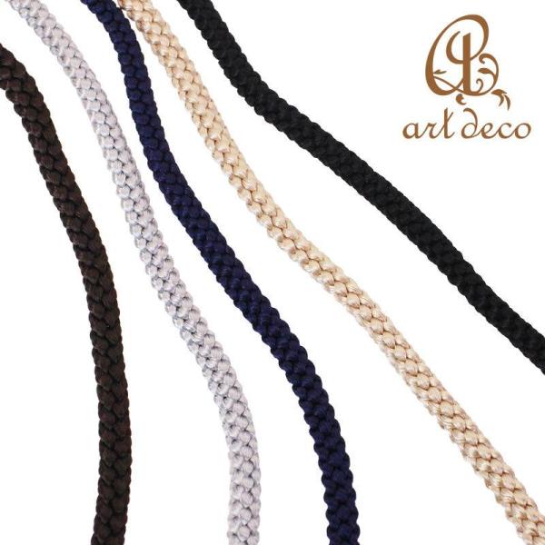 ループタイ用の八ッ打ヒモ(1mカット)八ッ打,ヒモ,ひも,紐,ループタイ,ブラック,ネイビー,ブラウン,ベージュ,グレー,アクセサリー,パーツ,アクセサリーパーツ,ハンドメイド,手芸,材料,金具,部品,カラワク,空枠,ミール皿,レジン,アー...