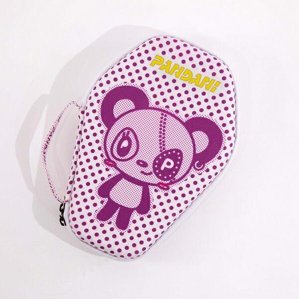 Pandaniのオリジナルラケットケース、抜群にかわいいカラーリングで登場です！かわいい外見、だけどハードタイプなので大事なラケットの持ち運びも安心です。推奨は標準サイズのラケット1本の収容ですが、2本入れる事も可能です。ラバー部分を保護す...