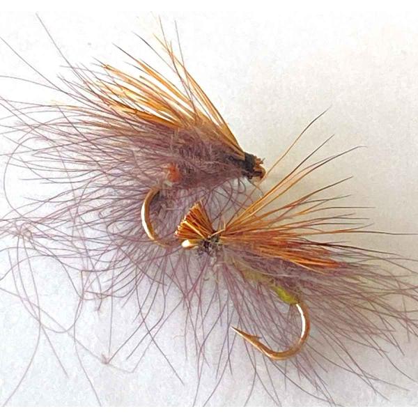 パターン名：CDCカディスタイプ：ドライフライカラー：オリーブ ブラウンイメージ：カディス トビケラ 昆虫対応フック：バーブド（返しあり） バーブレス（返しなし）サイズ #12 #14 #16 #18一言：パラシュートタイプと並び多くのフラ...