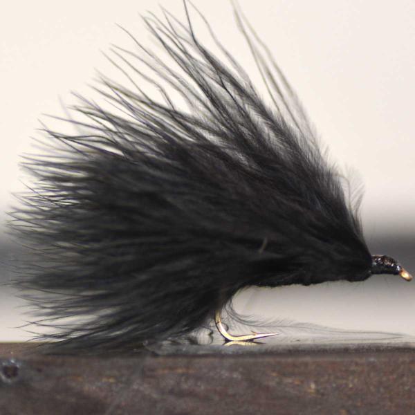 リーチ（ヒル）をイメージした定番マラブーリーチ。細長いシルエット、柔らかいマラブーの動きでトラウトを誘い、リトリーブの釣りで威力を発揮してくれます。管理釣場や湖で特に効果的なフライです。渓流でも、もちろんＯＫです。サイズは#8#10からお選...