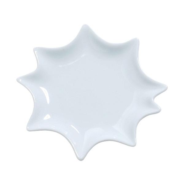 皿 プレート ceramic japan（セラミックジャパン）の吹き出しの形をした chat plate・サイズ：8.2cm×8.2cm×1.1cm・カラー：ホワイト、イエローの2色から選択・材質：磁器・ブランド：ceramic japan...