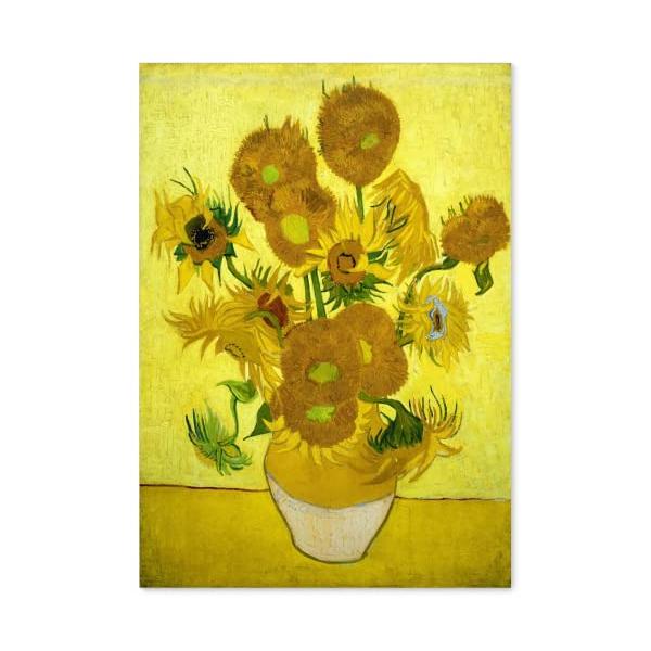 ゴッホ 『ひまわり』【商品特徴】日本製で紙と印刷にこだわっています。印刷が綺麗なのが特徴です。 名刺程の厚さの紙を使っていますので扱いやすく強いです。インテリアや絵画風 壁紙ポスターとして格別です。【サイズ】A4(210ミリ×297ミリ) ...