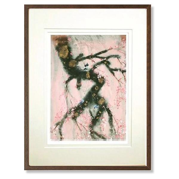 版画　　　： ジグレー版画限定枚数　： 200枚額サイズ　 ： 62.5 x 47.5cm作品サイズ： 40 x 29cm重量　　　　： 2.5kg 仕様　　　　：生成りエンボスマット　　　　　　：ダブル（Ｗ）マット　　　　　　：アクリル（...