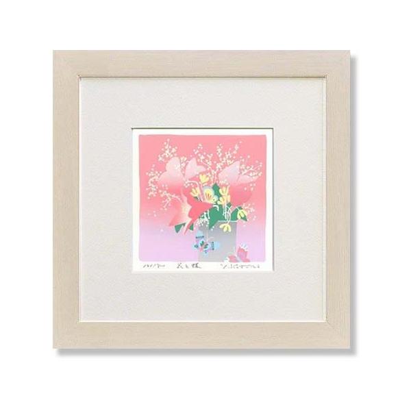 版画　　　　：シルクスクリーン限定枚数　： 800枚額サイズ　 ： 35 x 35cm作品サイズ： 15.0 x 15.0cm重量　　　　： 1kg額付価格