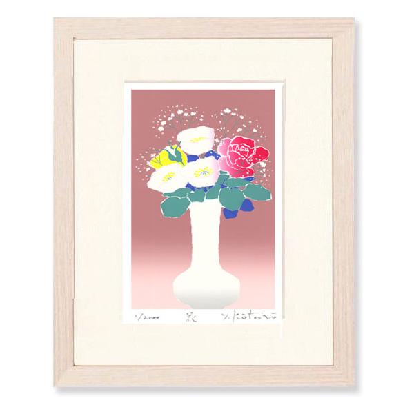 作品　　　： ジグレー版画限定枚数　： 2000枚額サイズ　： H 280 x W 225 x D22 （単位mm)作品サイズ： H 145 x W 65（単位mm）重量　　　： 0.8kg（仕様）マット　　：生成エンボスマット 2mm表面...