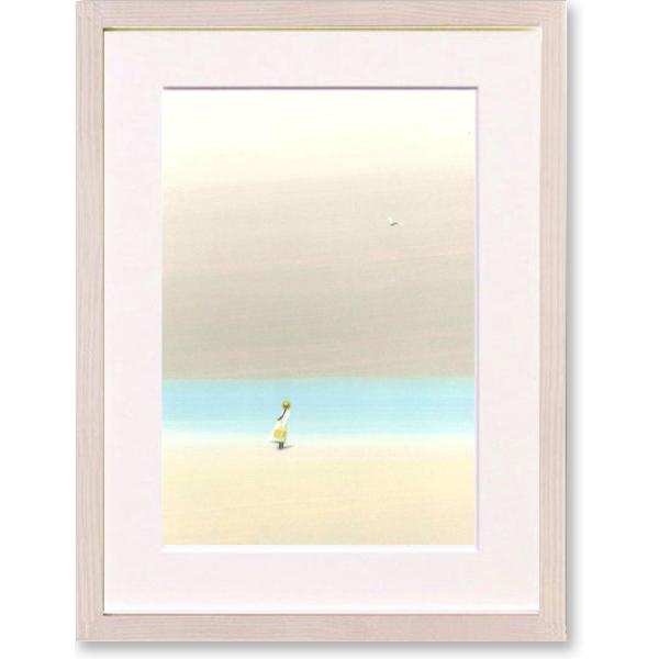 作品　　　： 版画限定枚数　： 800枚額サイズ　： 31  x  40 cm作品サイズ： 18  x  26   cm重量　　　： 1.2kg（仕様）マット　　：生成りエンボスマット額表面　　：アクリル使用