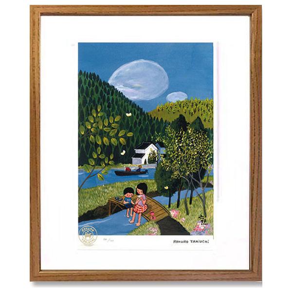 版画限定枚数　： 100枚額サイズ　： 45  x  37 cm作品サイズ： 30  x  21 cm重量　　　： 1.5 kg仕様　　　： 生成りエンボスダダブルマット　　　　　： アクリル（2mm）