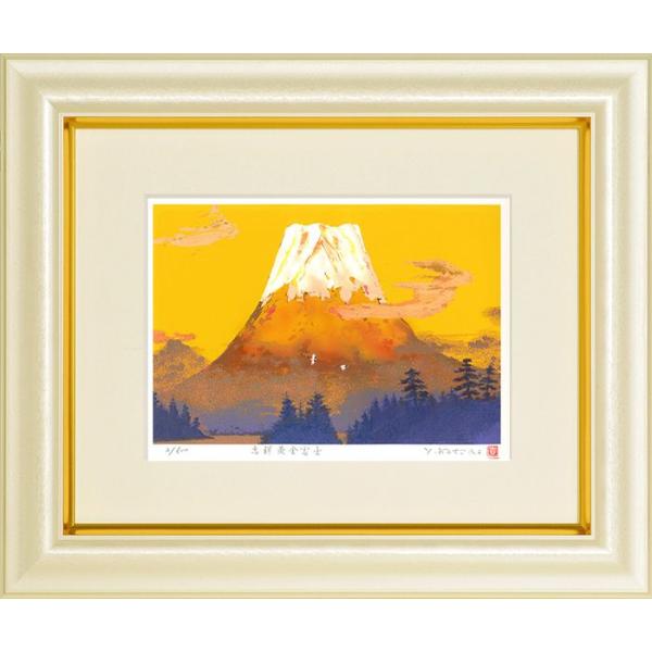 作品　　　： ジグレー版画限定枚数　： 800枚額サイズ　： 31　  x  26   cm作品サイズ： 16.5  x  11.5 cm （マット窓抜寸法）（仕様）額　　　　：木製（色：ホワイトパール）マット　　：生成りエンボスマット（2...