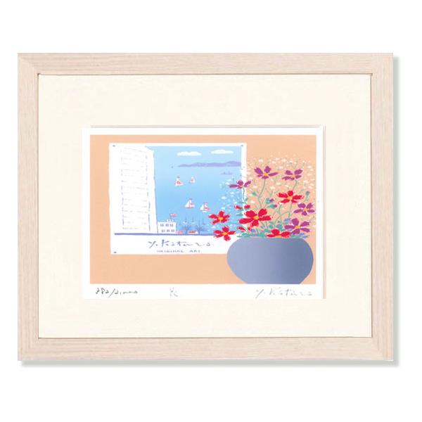 作品　　　： ジグレー版画限定枚数　： 2000枚額サイズ　： H 225 x  W 280 x  D 22 （単位mm)作品サイズ： H 65   x  W 145（単位mm）重量　　　： 0.8kg（仕様）マット　　：生成エンボスマット...