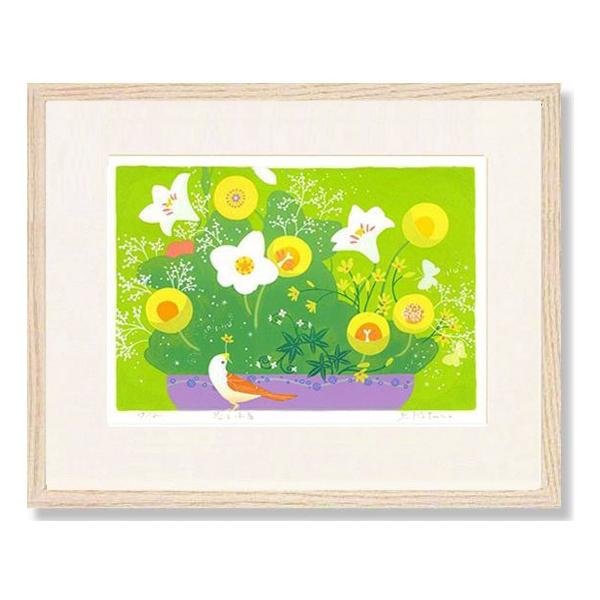 作品　　　： シルクスクリーン版画限定枚数　： 500枚額サイズ　： 53 x 41.5cm作品サイズ： 35 x 24cm重量　　　： 1.6kg（仕様）マット　　：生成りエンボスマット額表面　　：アクリル使用