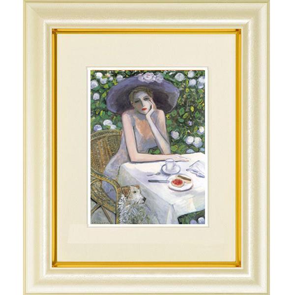 作品　　　： 複製画額サイズ　： 31 x 26 cm作品サイズ： 11 x 15 cm重量　　　： 0.6kg（仕様）マット　　：生成エンボスマット表面　　　：アクリル