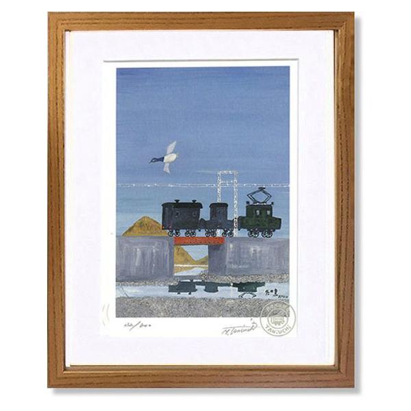 版画限定枚数　： 800枚額サイズ　 ： 32.5 x 26.5m作品サイズ： 20.5 x 14.0cm重量　　　　： 1.0kg仕様　　　　： 生成りエンボスマット(2mm)　　　　　　： アクリル（2mm）作品の魅力を最大化した上質な...