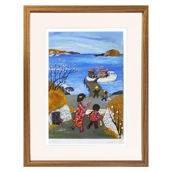 版画限定枚数　　： 800枚額サイズ  　 ：53  x 41.5cm作品サイズ   ： 36 x 26cm重量　　　　： 2.2kg仕様　　　　： 生成りエンボスマット　　　　　　： アクリル（2mm）