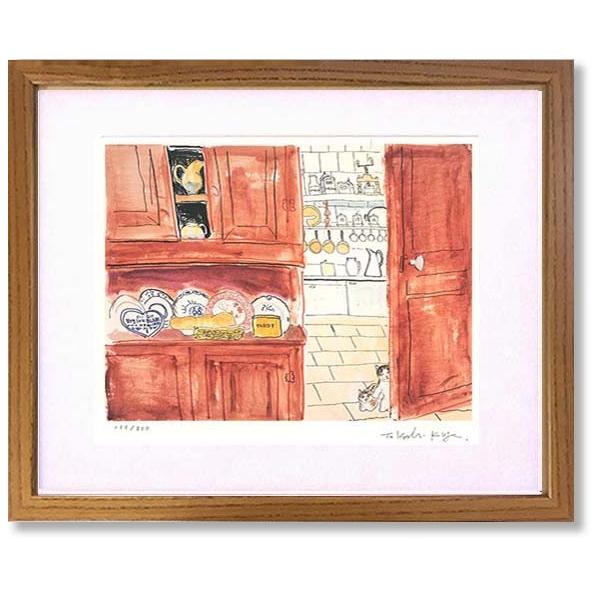 版画限定 　　　 ： 800枚額サイズ 　 ： 32.5 x 26.5cm作品サイズ　： 20 x 15.5cm重量　　　　： 0.8kg