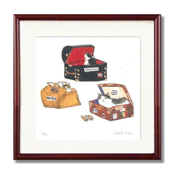 版画限定 800枚額サイズ：32cm x 32cm額付価格