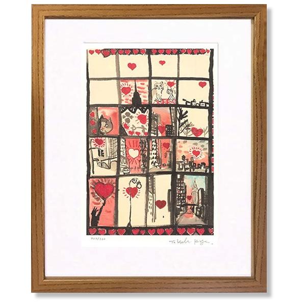 版画限定 　　　 ： 800枚額サイズ 　 ： 32.5 x 26.5cm作品サイズ　： 20 x 13.5cm重量　　　　： 0.8kg