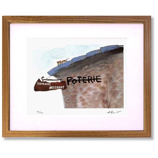 版画限定　s800枚　　　s800の、頭のsはセカンドエディションのことで、　　　初版 完売後、好評につき、作家 承諾のもとに、　　　再び版をおこし作製（限定枚数）した作品。額サイズ　 ： 26.5 x 32.5cm作品サイズ： 14 x ...