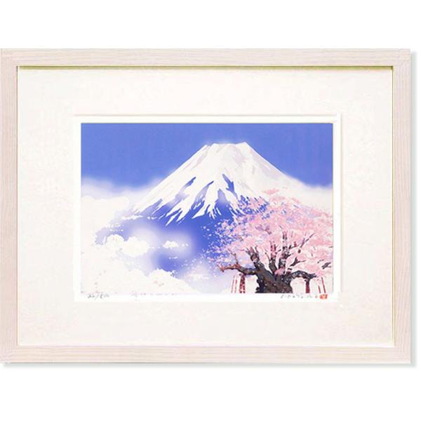作品　　　： ジグレー版画限定枚数　： 800枚額サイズ　： 40 x 31 cm作品サイズ： 24.5 x 15.5cm（マット抜き寸）重量　　　： 1kg（仕様）マット　　：生成りエンボスマット額表面　　：アクリル使用(作品について）日...