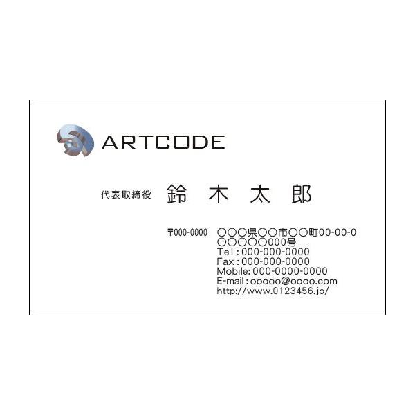 ●カートに入れるボタン上の記入欄に記載内容を記入して下さい。名刺に記載したい項目のみご入力ください。※記入欄はYAHOOストア仕様により最大入力数が60文字と制限されています。長文になる場合はinfo@artcode.jpまでメールにて記載...