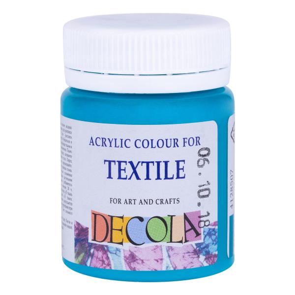 ■■閉店セール■■通常販売価格（税込）800円　→　400円容量　 ……… 50mlカラー ……… TurquoiseBlue(ターコイズブルー)布用のアクリル絵の具です。綿、合成繊維のペイントに適しています。乾いた後は、数回洗濯をしても色...
