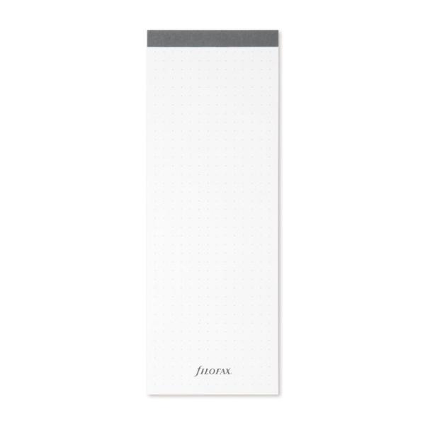 ドット入りの紙のメモ帳は、簡単なメモを書き留めるのに最適なソリューションです。A5 オリジナル システム手帳のカバーの裏側に簡単に差し込めば、より整理された一日を過ごすことができます。【メーカー名】ファイロファックス / fILOFAX【サ...