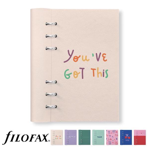 【メーカー名】ファイロファックス / fILOFAX【シリーズ名】クリップブック クオート / Clipbook Quotes【サイズ】バイブルサイズ(聖書サイズ)【カラー】ユーブガットディス/内側ホワイト、メイクイットハップン/内側ダック...