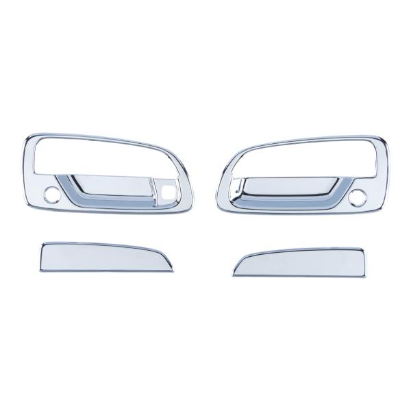 ◆取付けは両面テープで、　かぶせて貼るだけ！販売単位：左右4点セット　　　　　1台分材質：ABS/クロームメッキ　　　両面テープ付き適合車種/参考年式日野2t：エアループデュトロ　　　　H28.5〜トヨタ2t：ダイナ　　　　　H28.4〜※...