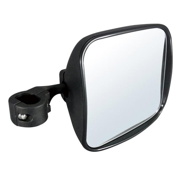 【YAC製】コンボイ　サイドアンダーミラー《フラット》 　ステー付き◆純正風のデザインで、違和感なく装着出来るミラーです。◆車線変更や後方確認時に、距離感の掴みやすい平面鏡を採用しました。◆取付適合寸法:22mm〜28mmのミラーステー【商...