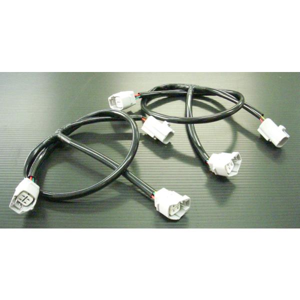 花魁 LED車高灯用 分岐ハーネス・こちらの【分岐ハーネス】と　別売り【中間ハーネス】を使用することで、　カプラーオンで配線が可能になります。<BR>※画像でカプラー形状をご確認ください※小糸製テールランプ/花魁テール零、刀など...