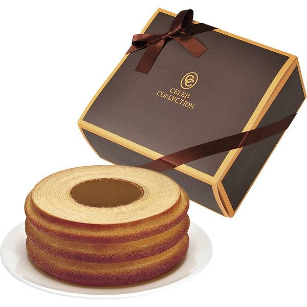 【発売日：2023年02月27日】セレブコレクション バームクーヘン 　BA-12一層一層丁寧にふんわり焼き上げました。【内容】240g【アレルゲン】卵・小麦・乳【生産国】日本【パッケージ形態】化粧箱入【パッケージサイズ】170×75×16...