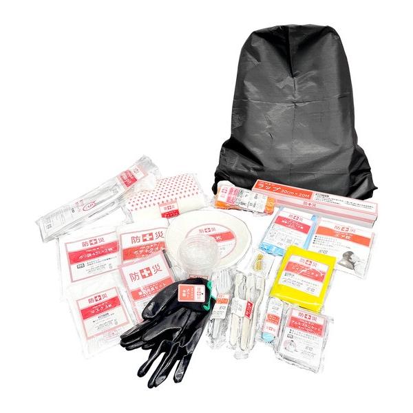 【発売日：2024年09月20日】防災20点特別セット ナップサックタイプ何の前ぶれもなく突然起こる災害の備えに。●万が一の時に備えた必要最低限のアイテム20点を厳選しました。●ナップサック入りで持ち出しカンタン！●軽量約1kg●「備えあれ...