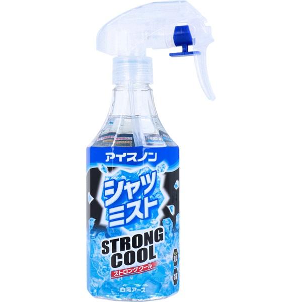【発売日：2026年04月18日】アイスノン シャツミスト STRONG COOL(ストロングクール) エキストラミントの香り 300mL超COOL続く！衣類にスプレーするだけで、超クールな冷涼感！●おでかけ、通勤・通学前にスプレーをすると...