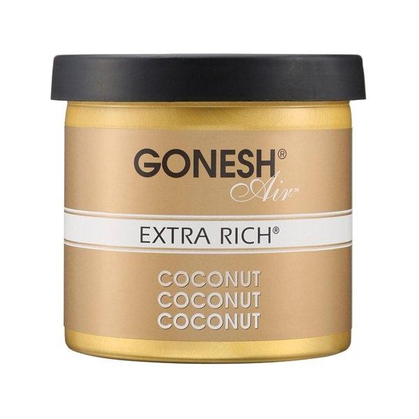 GEL AIR FRESHENERフレグランスジェルという固形の芳香剤。GONESHのイメージをそのままにゴールドのアルミ缶を採用。火を使わず、場所を選ばず使えるため、車など小さなスペースでの芳香剤として重宝します。EXTRA RICHCO...