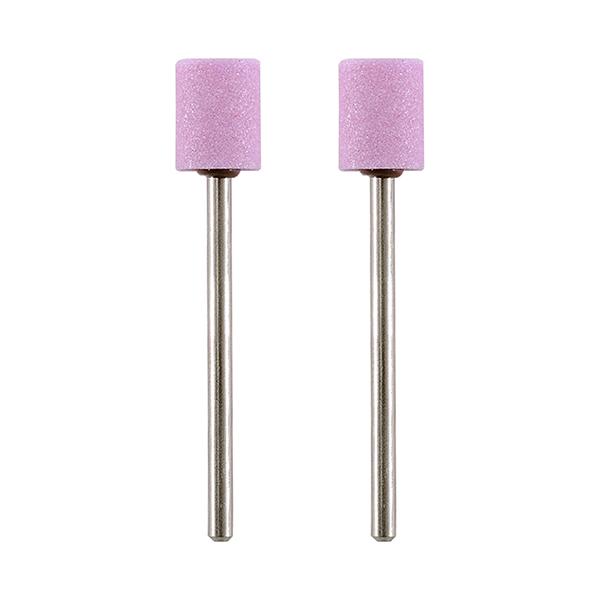 ◆◆用途◆◆鉄、アルミ、真鍮などの研削、研磨。◆◆機能◆◆WA砥石はしなやかさに富み、なめらかな研削が可能です。◆◆仕様◆◆●シャフト径：2.35mm。●形状：円柱径8mm×10mm。●2本入。●適合機種：No.28511・28515・28...