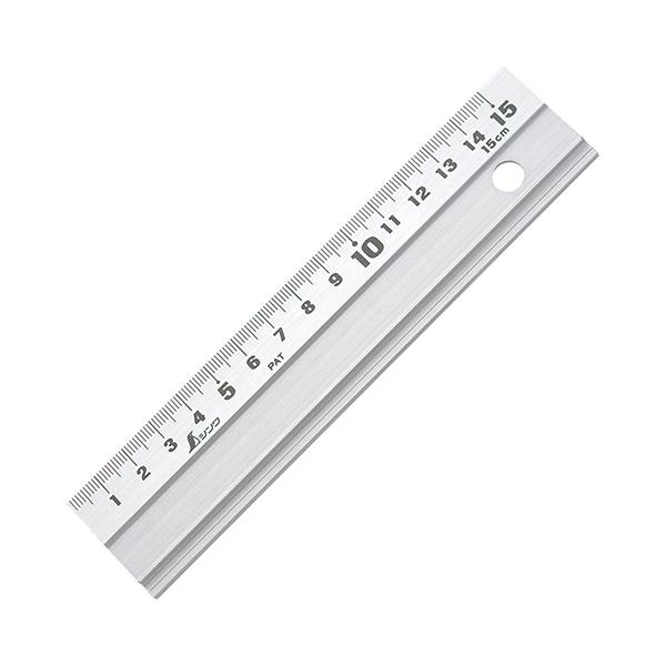 ◆◆用途◆◆長さの測定・線引き・カッティング定規・溝引き用。◆◆機能◆◆大きく鮮明な目盛数字を採用しています。危険防止壁でカッターの刃が滑って乗り越える事がないです。マジックや筆等、直接定規に当てられない物で直線を引きたい場合に溝引きを使用...