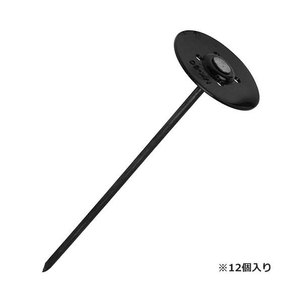 ◆◆用途◆◆硬い土に叩き込む防草シート押え。◆◆機能◆◆釘パットは中心にメーカー独自の専用穴が有ります。硬い土に防草シートを敷設固定に便利です。丈夫な専用釘パットと土に叩きこめる太くぎ最強セットです。◆◆仕様◆◆●入数：12個。●釘パット径...