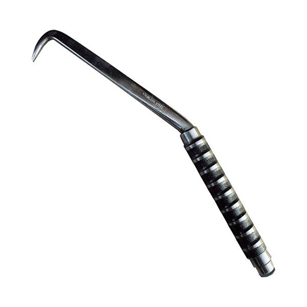 ◆◆用途◆◆結束線の締め付け作業。◆◆機能◆◆柄が鉄筋と同じ形なので持ちやすくなっています。本体はステンレスで錆びに強いです。握りやすく滑りにくい抜群のグリップです。付け部(ツメ)は手造りで、最良の仕上げです。◆◆仕様◆◆●全長：265mm...