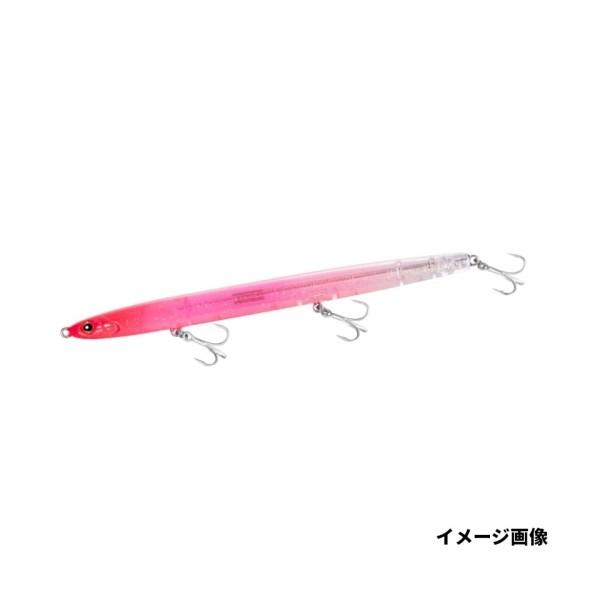 カラー： 011 クリアピンクグラデサイズ： 145F全長： 145mm自重： 11gタイプ： フローティングフック： #10×3飛距離(m)： 55スイムフォーム(角度)： 0°釣り方、フィールド： ソルトルアー(ショア)代表対象魚： ス...