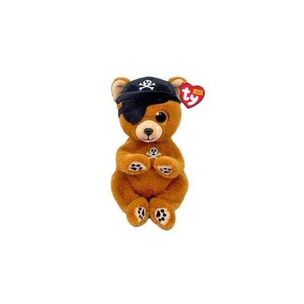 Beanie Bellies スカリー (M)手触り抜群。実際のどうぶつと同じ色合いが年齢、性別問わず愛されている商品。Tyのロングセラー商品です。Name:SCULLY - bearPOEM:“If I had a pirate ship...