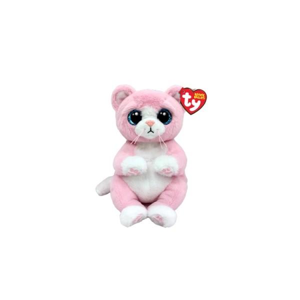 Beanie Bellies リリベル (M)手触り抜群。思わず撫でたくなるかわいいbelly！実際のどうぶつと同じ色合いが年齢、性別問わず愛されている商品。Tyのロングセラー商品です。Name:LILLIBELLE - cat pink ...