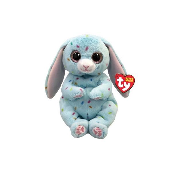 ブルフォード(M)手触り抜群。実際のどうぶつと同じ色合いが年齢、性別問わず愛されている商品。Tyのロングセラー商品です。ブルフォード BLUFORD誕生日：5月13日ポエム:"Little rabbit dressed in blue Li...