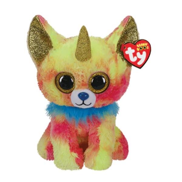 Beanie Boo's イップス (L)Tyと言えばビーニーブーズ。どこから見ても見つめ返してくれる大きなキラキラの目、ワクワクするような鮮やかな色合い。ぬいぐるみでありながらファッション性を兼ねそなえた、Tyのアイコン商品です。Name...