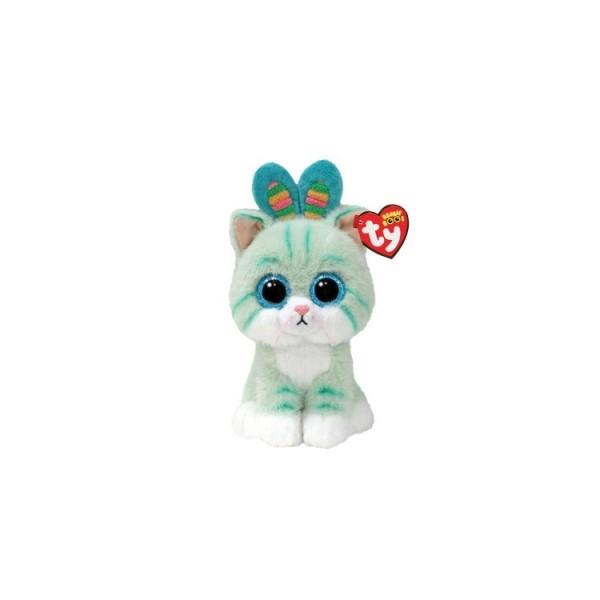 Beanie Boo's ガムドロップ (M)Tyと言えばビーニーブーズ。どこから見ても見つめ返してくれる大きなキラキラの目、ワクワクするような鮮やかな色合い。ぬいぐるみでありながらファッション性を兼ねそなえた、Tyのアイコン商品です。Na...