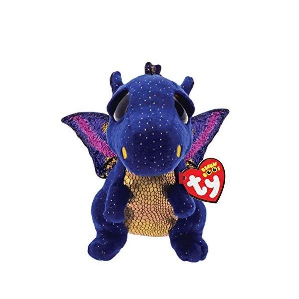 Beanie Boo's サファイア (M)Tyと言えばビーニーブーズ。どこから見ても見つめ返してくれる大きなキラキラの目、ワクワクするような鮮やかな色合い。ぬいぐるみでありながらファッション性を兼ねそなえた、Tyのアイコン商品です。Nam...