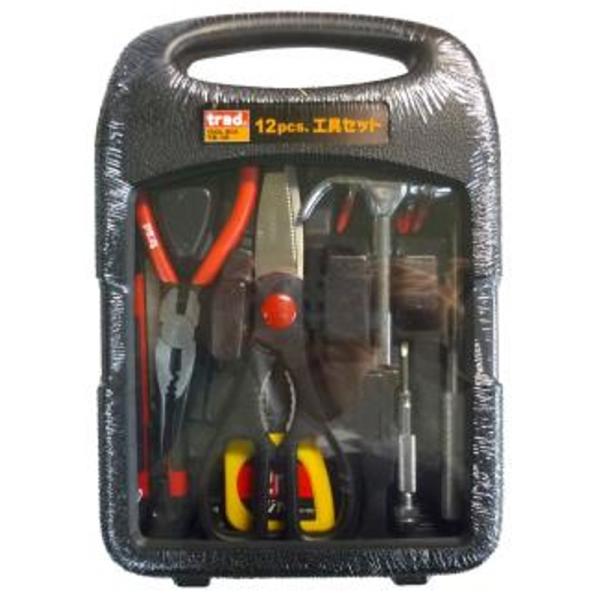 【特長】●使用頻度の高い工具をセットアップ【仕様】●ケースサイズ:H275×W195×D51mm●セット重量:840g【セット内容】●システムネイルハンマー●万能鋏●カッター●万能ラジオペンチ:150mm●ヤスリ:平型・丸型●クリップ:3個...