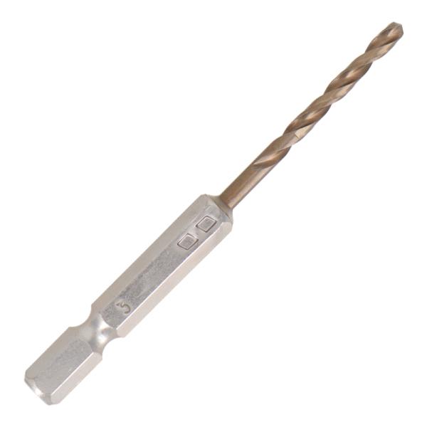 ステンレス、鉄工、木工、軽金属、合成樹脂などの穴あけに【用途】ステンレス用【材質】●ドリル刃:コバルトHSS鋼●六角軸部:S45C【シャンク形状】六角軸6.35mm【適応機種】●電動ドリル●充電式ドリル●ボール盤商品名：trad 六角軸ショ...