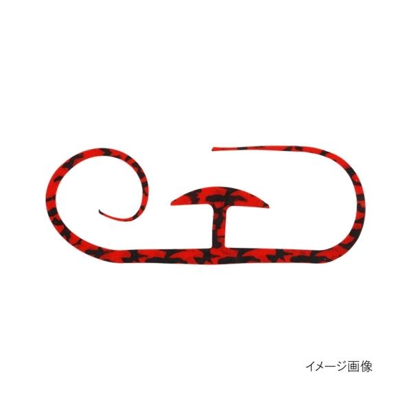 【ジャッカル/JACKALL】’’フレア’’でトラブルレス。異なる波動で誘う食わせのツインカーリー。’’フレア’’するネクタイ。バックファイヤ-キャップでネクタイを収束した際に’’フレア’’する設計。フックとネクタイの干渉を防ぎ、トラブルを...